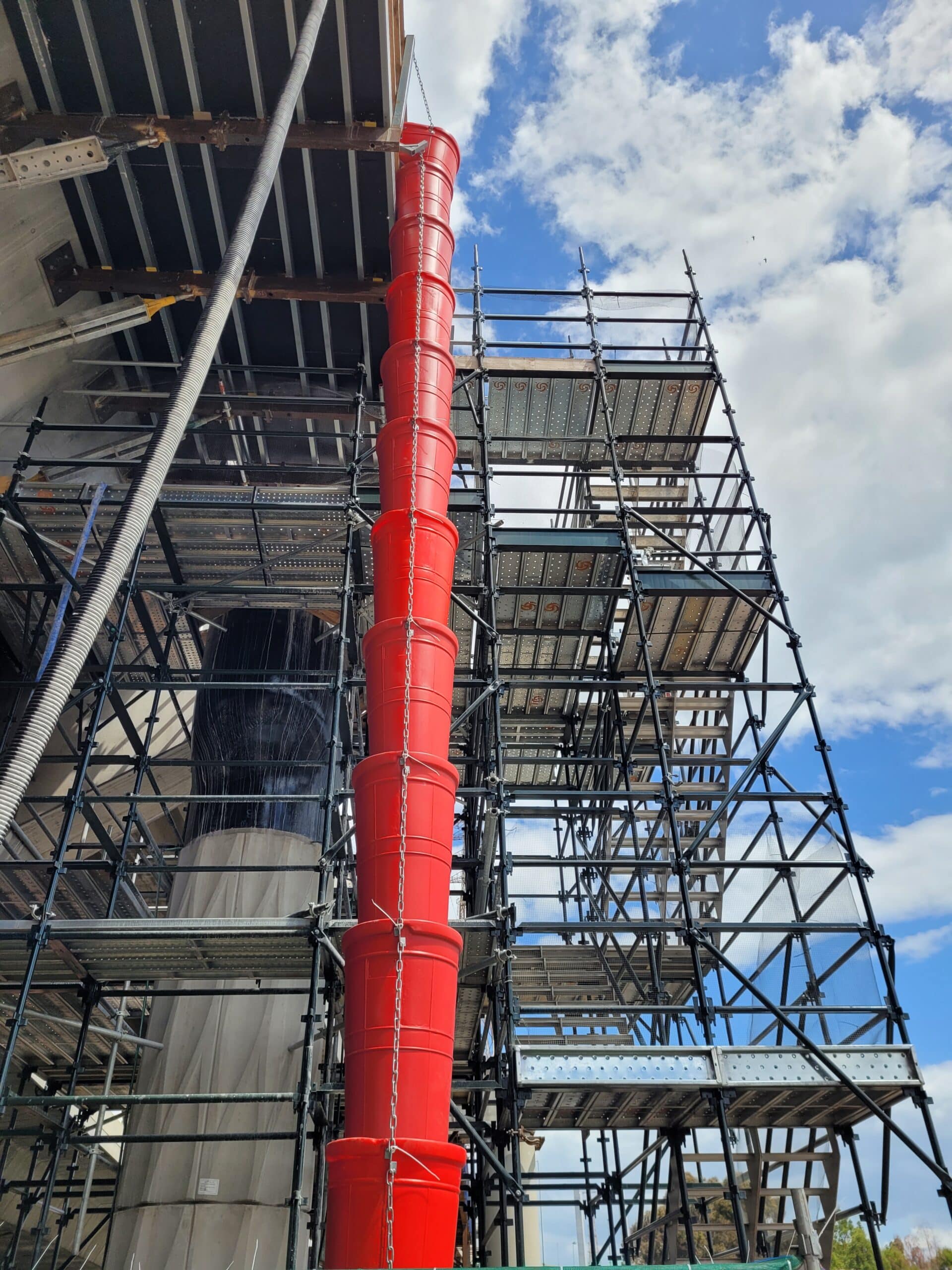 Rubbish Chutes for Scaffolding Systems | SafeSmart Access