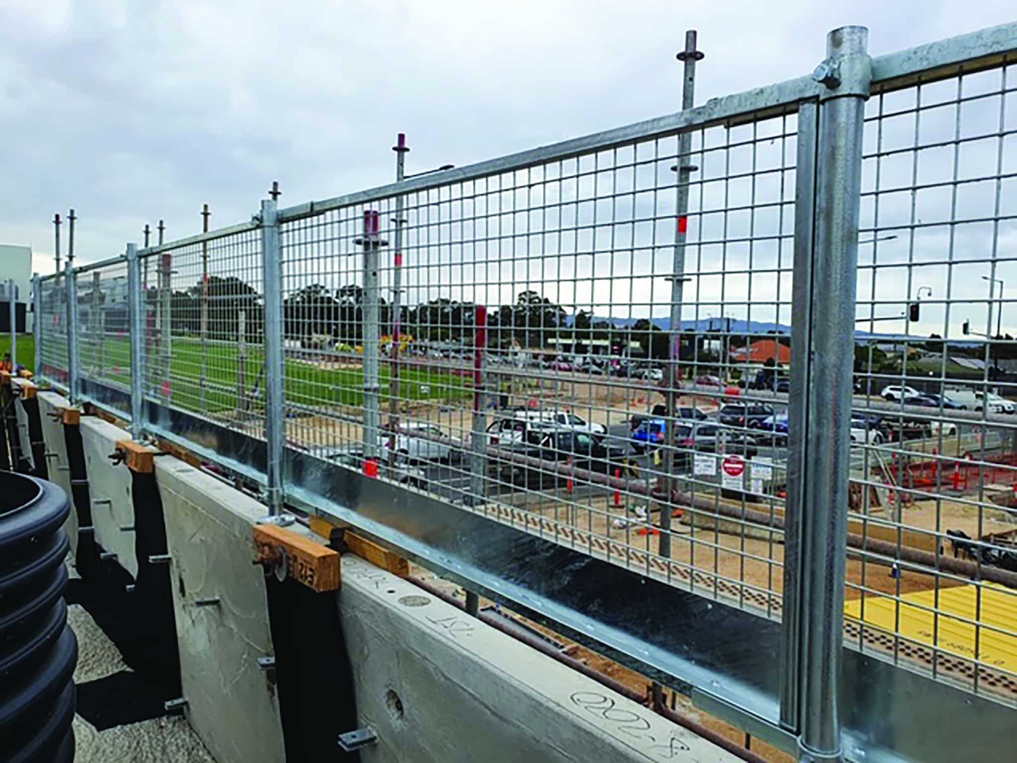 Temporary Handrail Post System | SafeSmart Access
