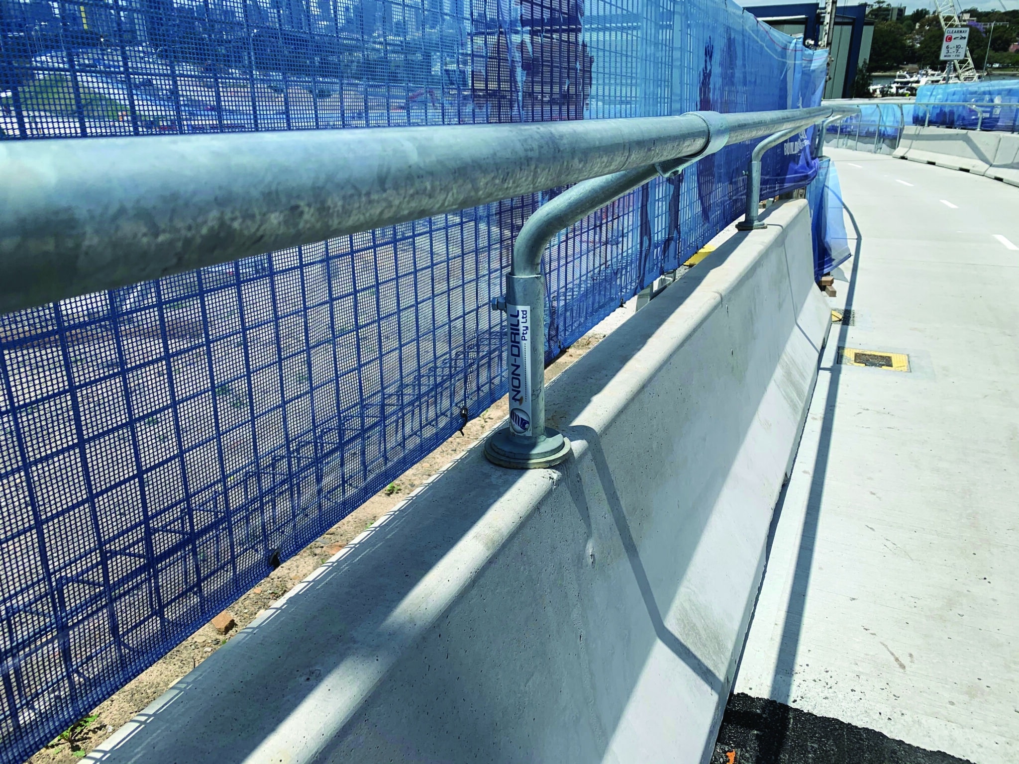 Temporary Handrail Post System | SafeSmart Access