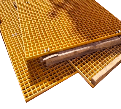 Heavy Duty Square Mesh FRP Walkway Panels