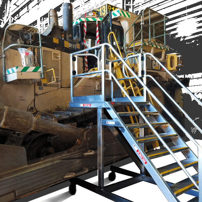 Dozer Access Platform - Vehicular, Maritime and Rolling Stock - Work ...