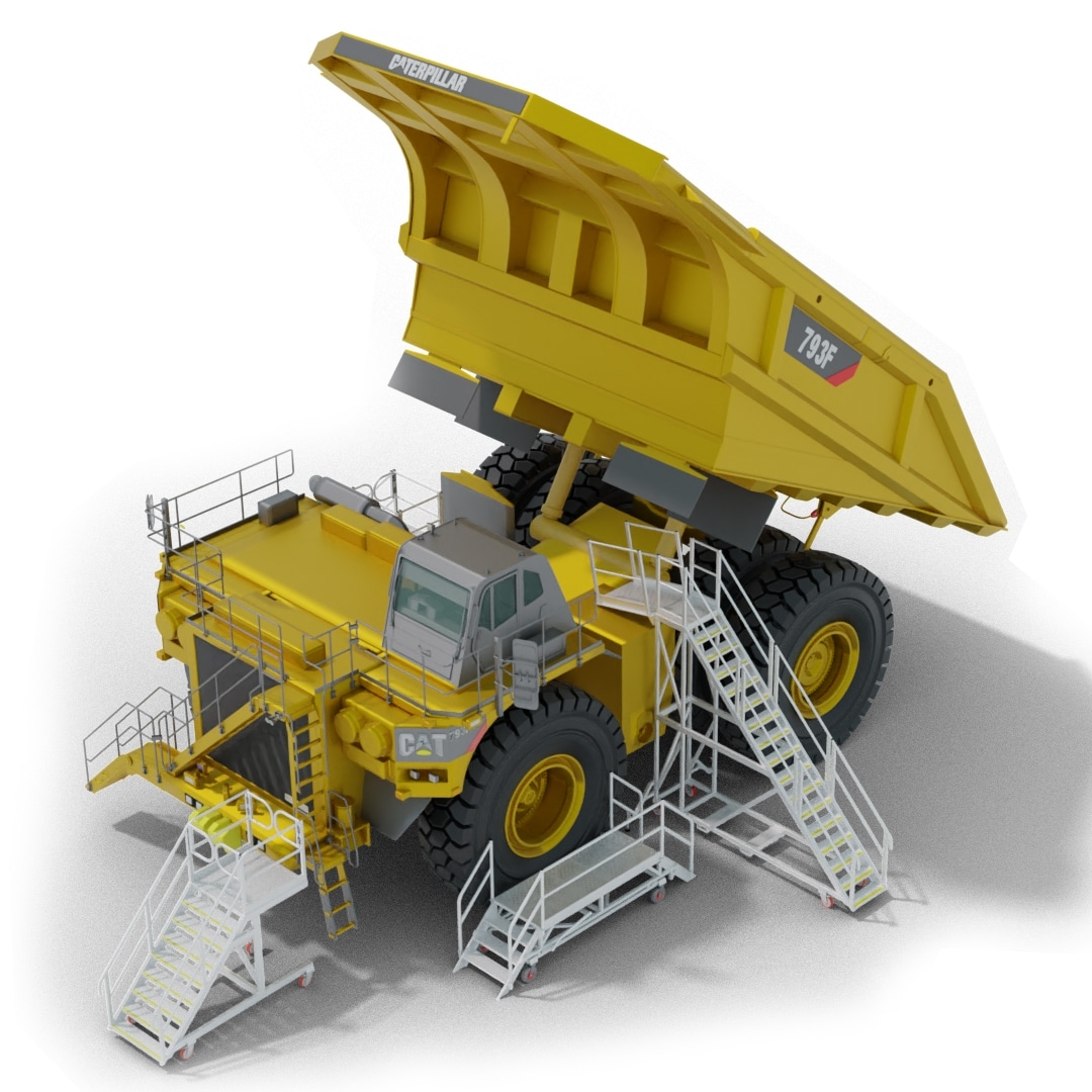 Tyre Platform for Mining Vehicles | SafeSmart Access