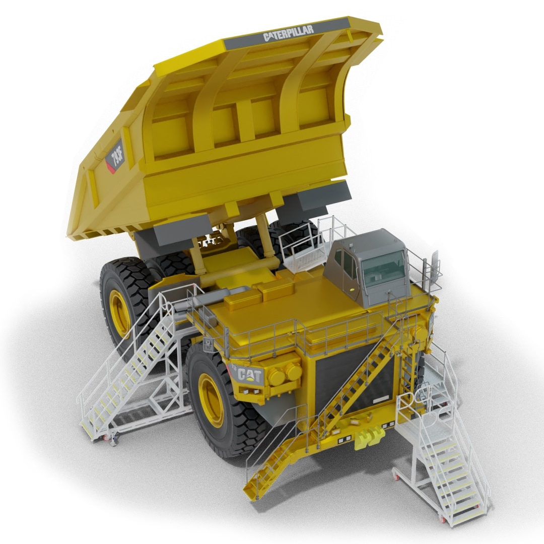 Tyre Platform for Mining Vehicles | SafeSmart Access