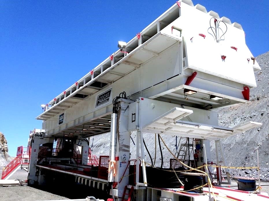 Height Adjustable Highwall Mining Access Platform | Safesmart Access