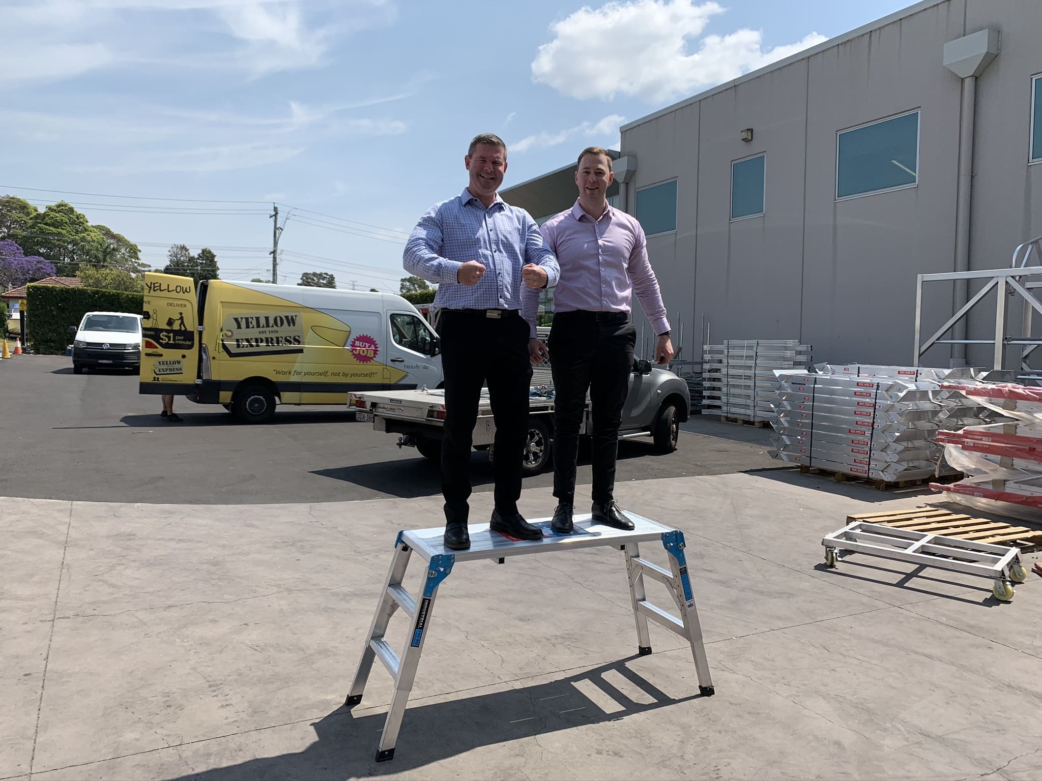 Aluminium Adjustable Platform | By SafeSmart Access