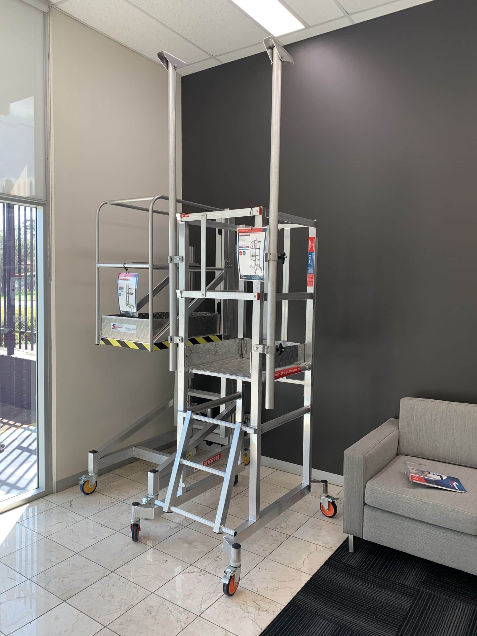 See the Balcony Work Platform in Action | SafeSmart Access Australia