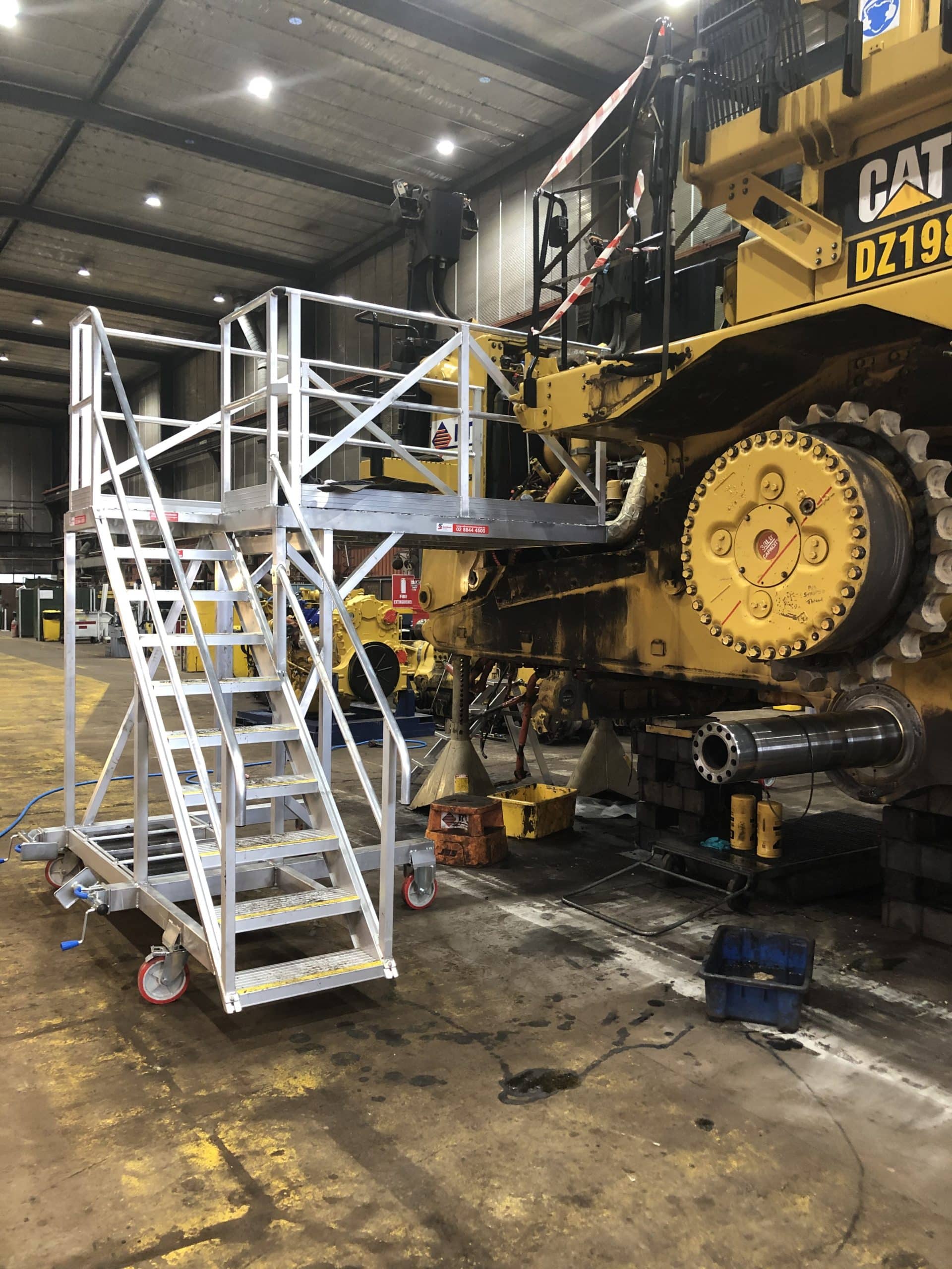Extended Reach Dozer Platform Safesmart Access
