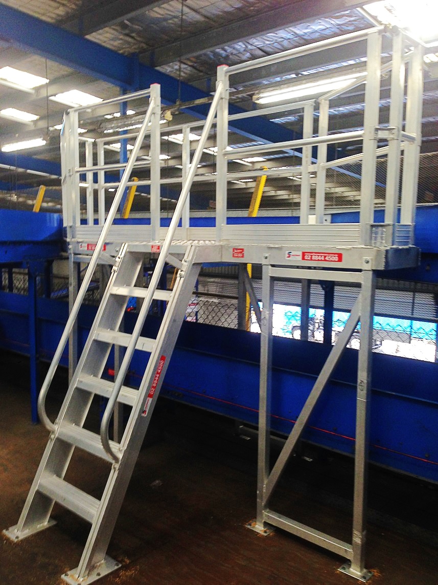 Fixed Conveyor Access Platforms - Essential for Safe Control Access