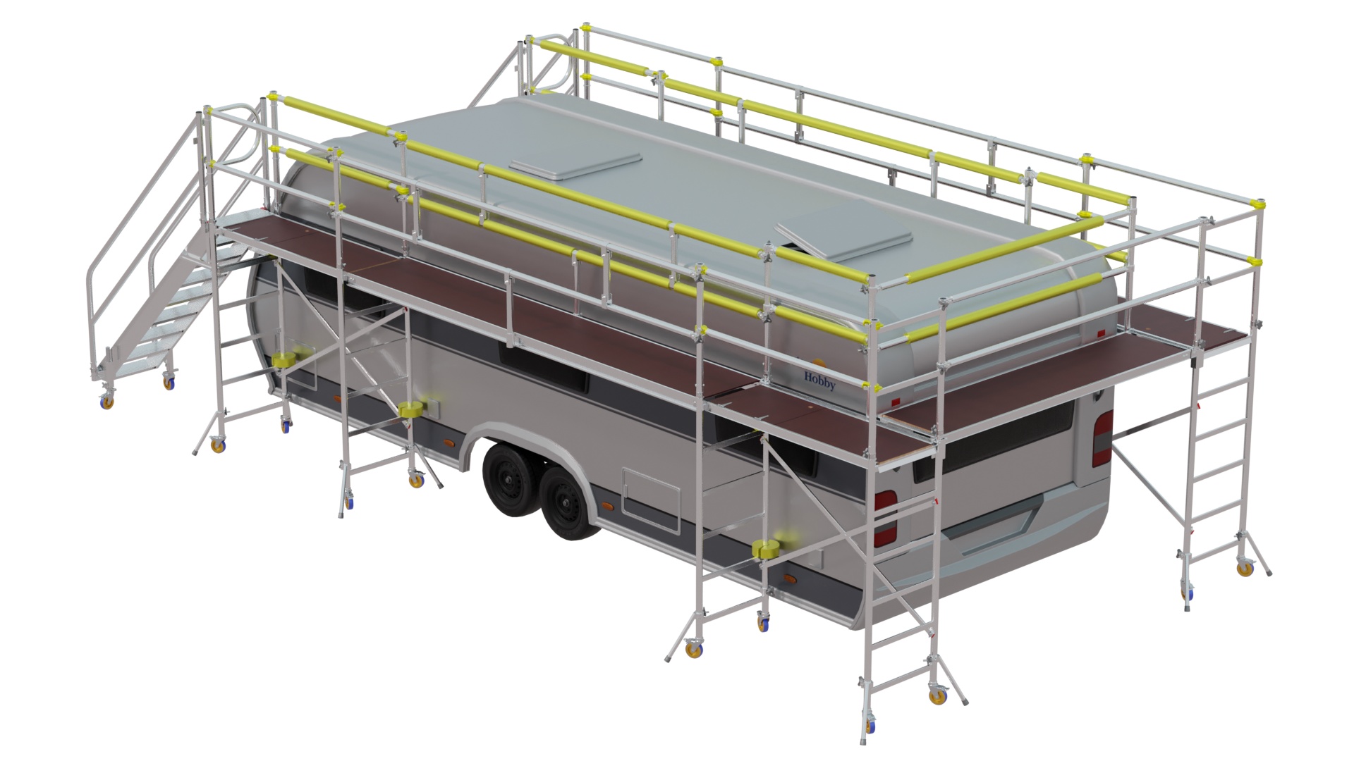 U-Shaped Vehicle Access Platform