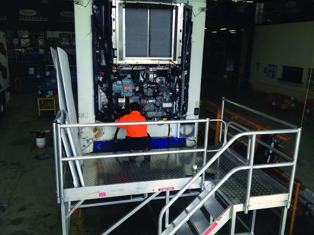 Optimize Fleet Maintenance with the Refrigerated Truck Servicing Platform