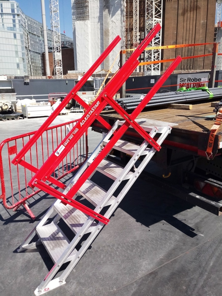 Portable Truck Access Stairs and Steps | SafeSmart Access