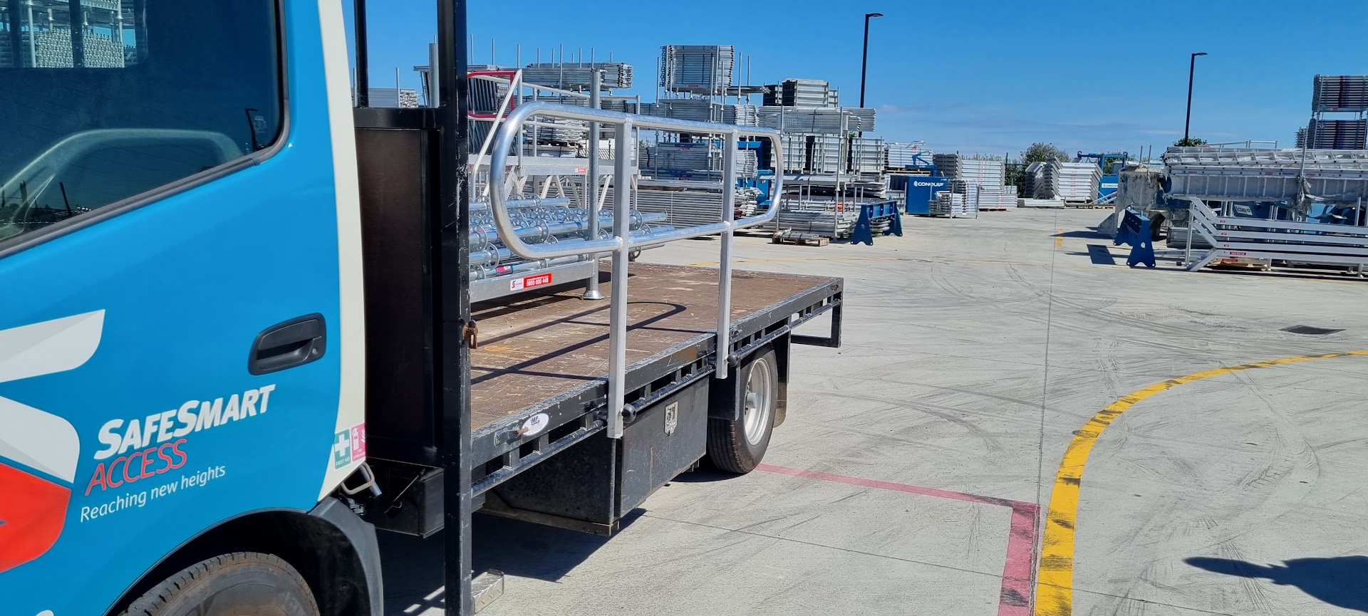 Truck Edge Protection Guardrail | SafeSmart Access