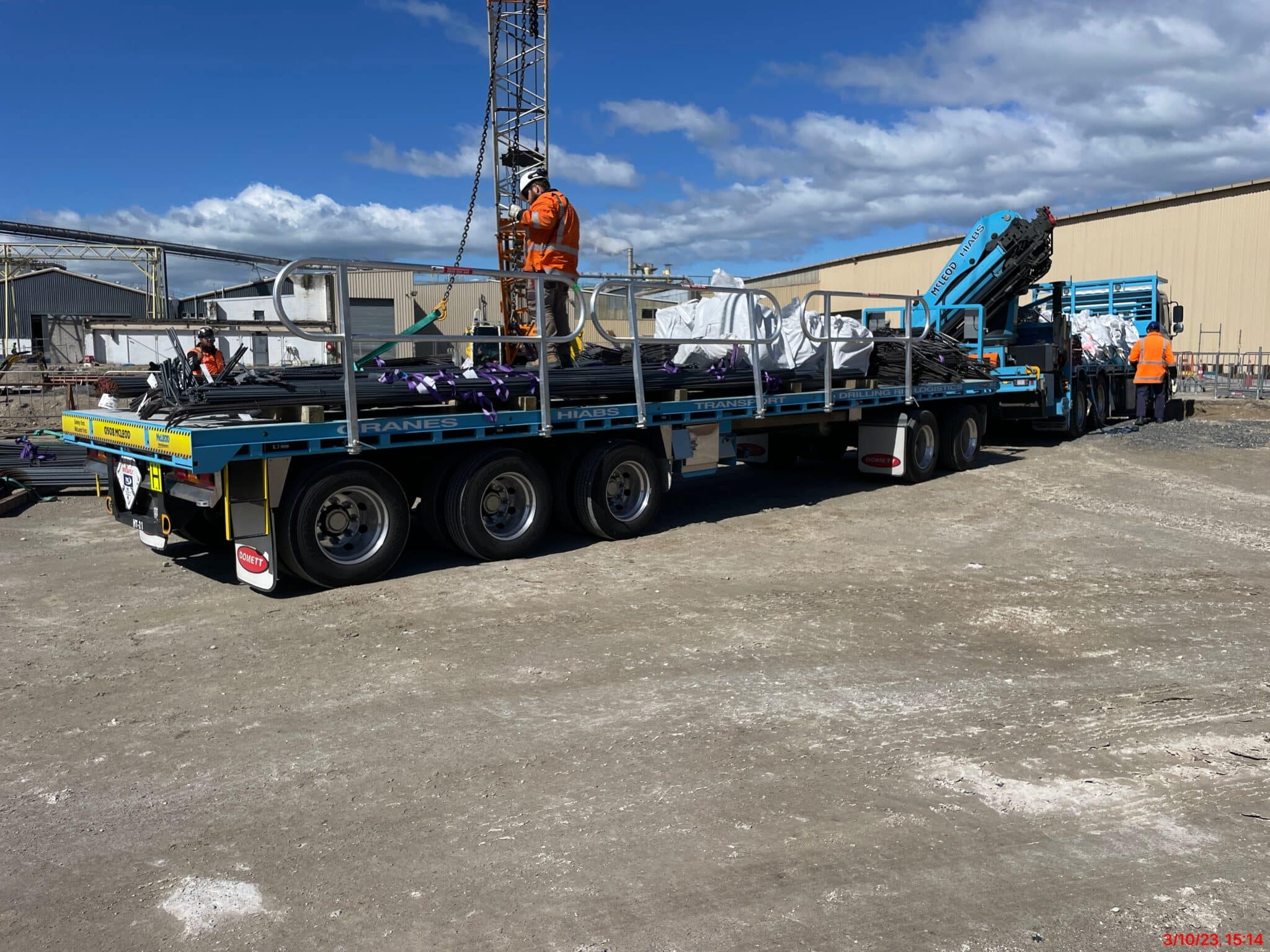 Truck Edge Protection Guardrail | SafeSmart Access