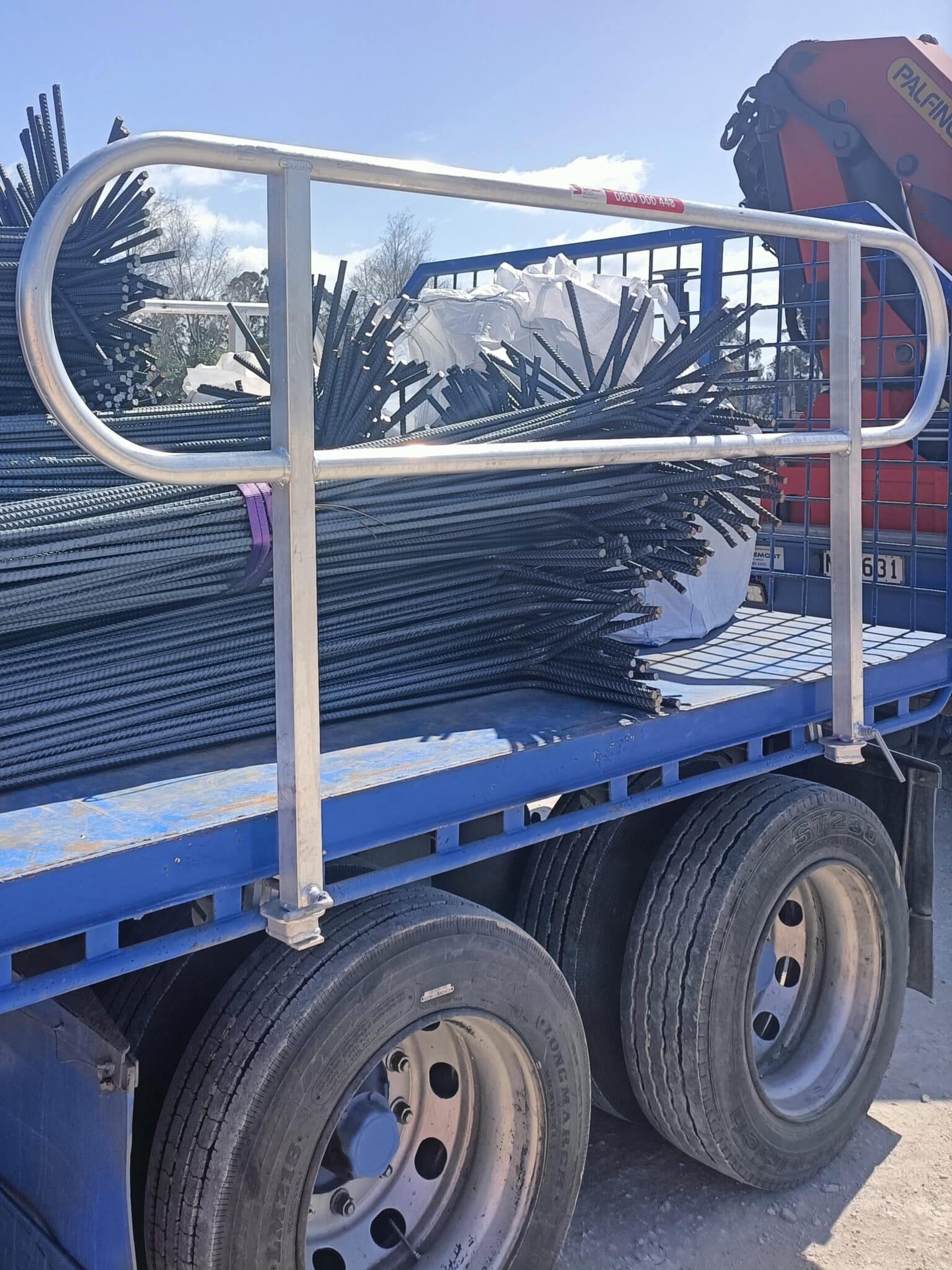 Truck Edge Protection Guardrail | SafeSmart Access