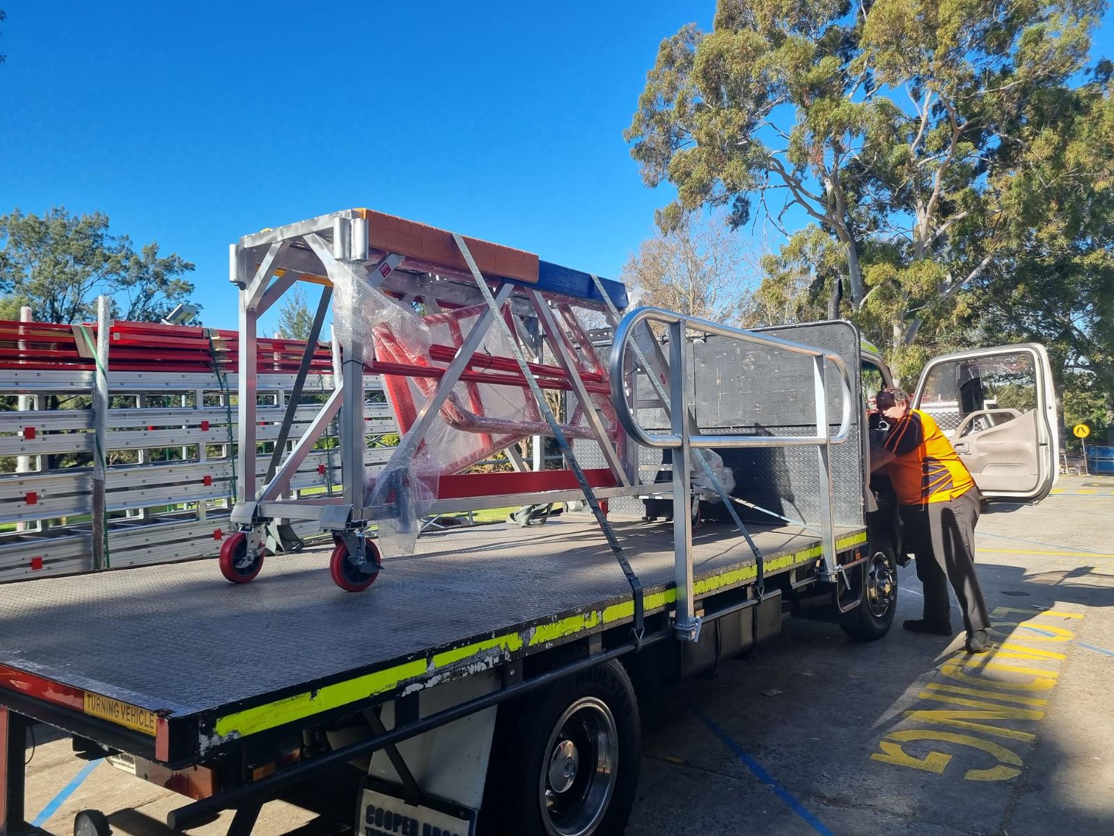 Truck Edge Protection Guardrail | SafeSmart Access