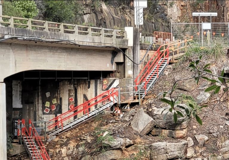 Adjustable Access Stairs - for Excavation Access