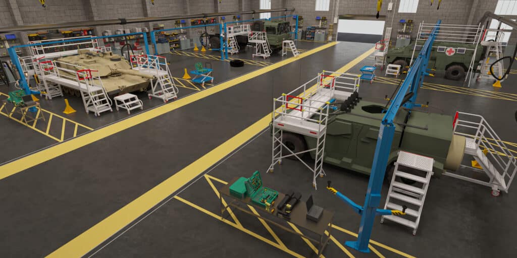 Defence Workshop Interactive Scene | Safesmart Access AU