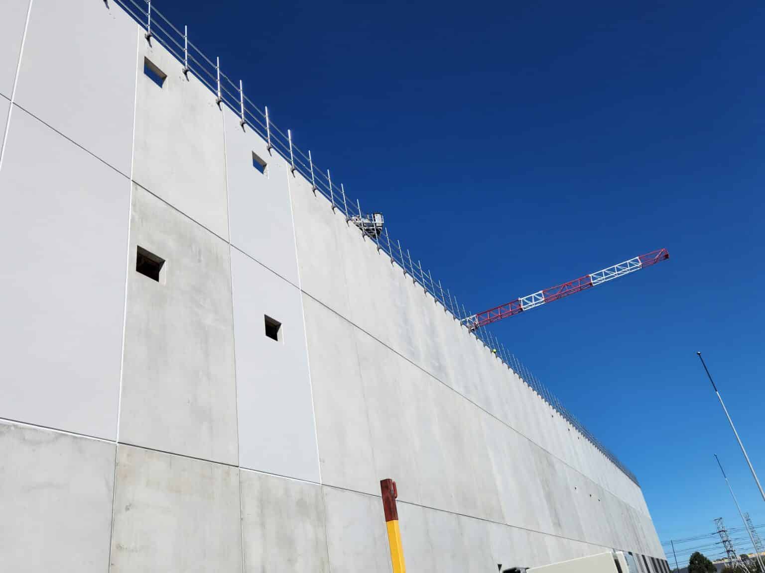 Precast Edge Protection at Eastern Creek
